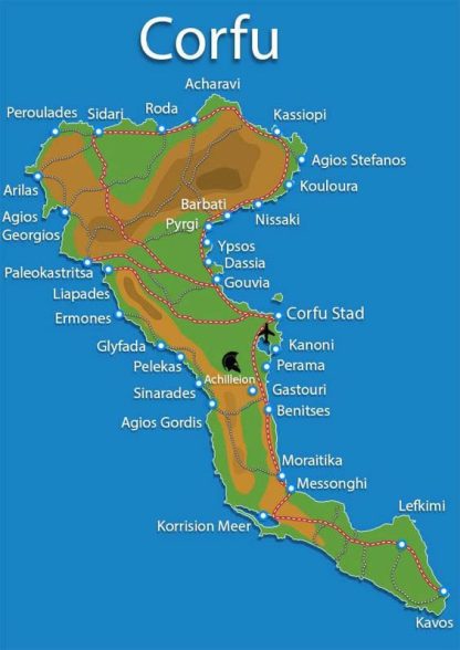 Corfu Maps | Whats On Corfu
